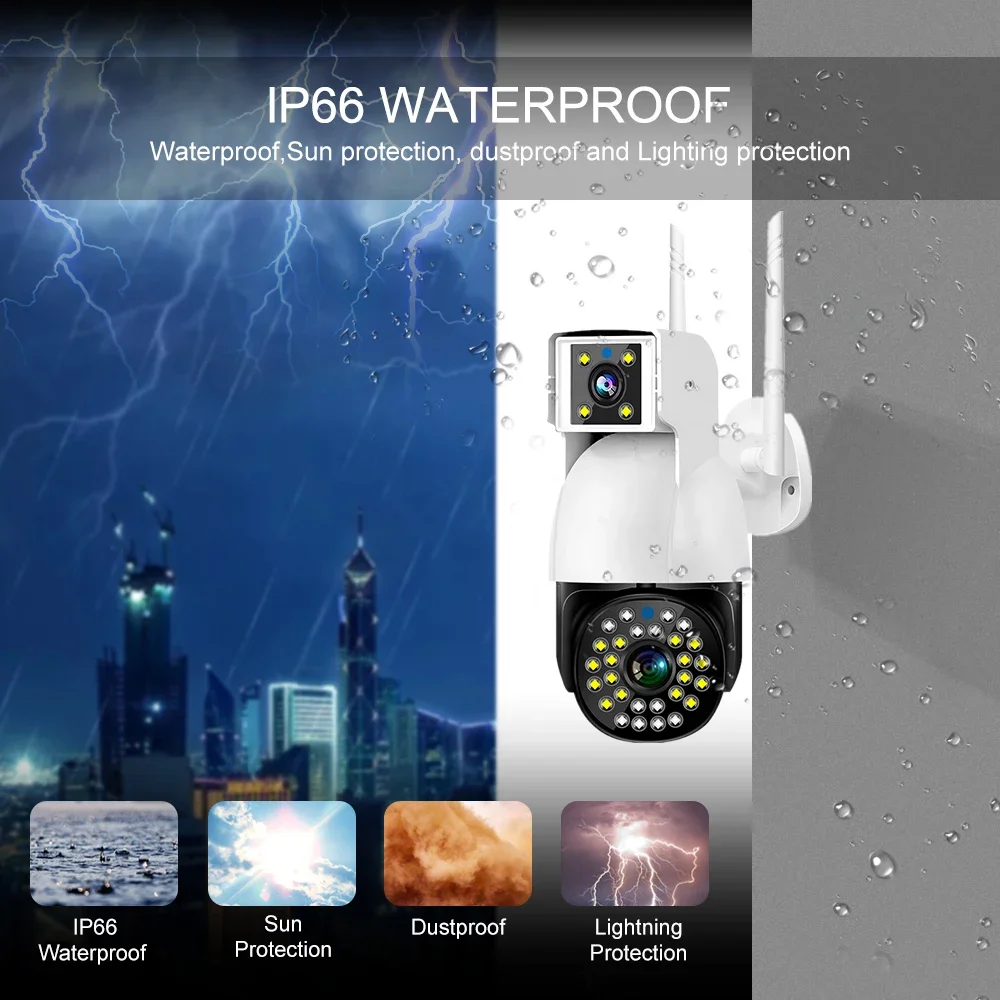 V380 Pro 4g Ptz Wifi Ip Cctv Wireless Double 4G 4MP Dual Lens Outdoor ...