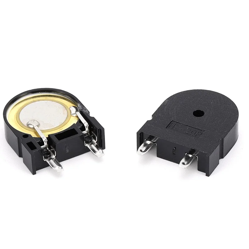 Small Passive 3v 5v 12v Piezo Music Buzzer 22mm 12v Pin Mounted Washing ...