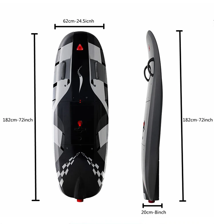 Motorized Electric Jet Engine Carbon Fiber Board Electric Surfboard ...