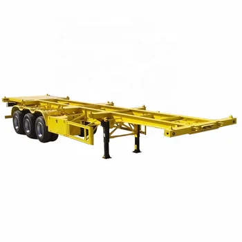 Terminal Truck Trailer 3 Axles 40ft Chassis Container Trailer - Buy ...