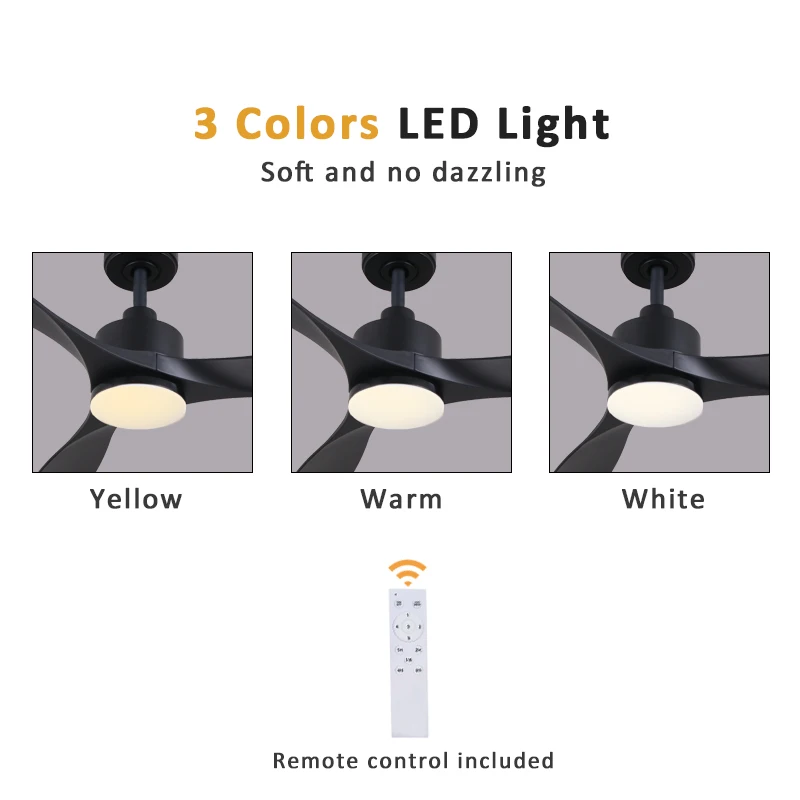 Tuya Alexa Google Smart Home LED Ceiling Fan with Light