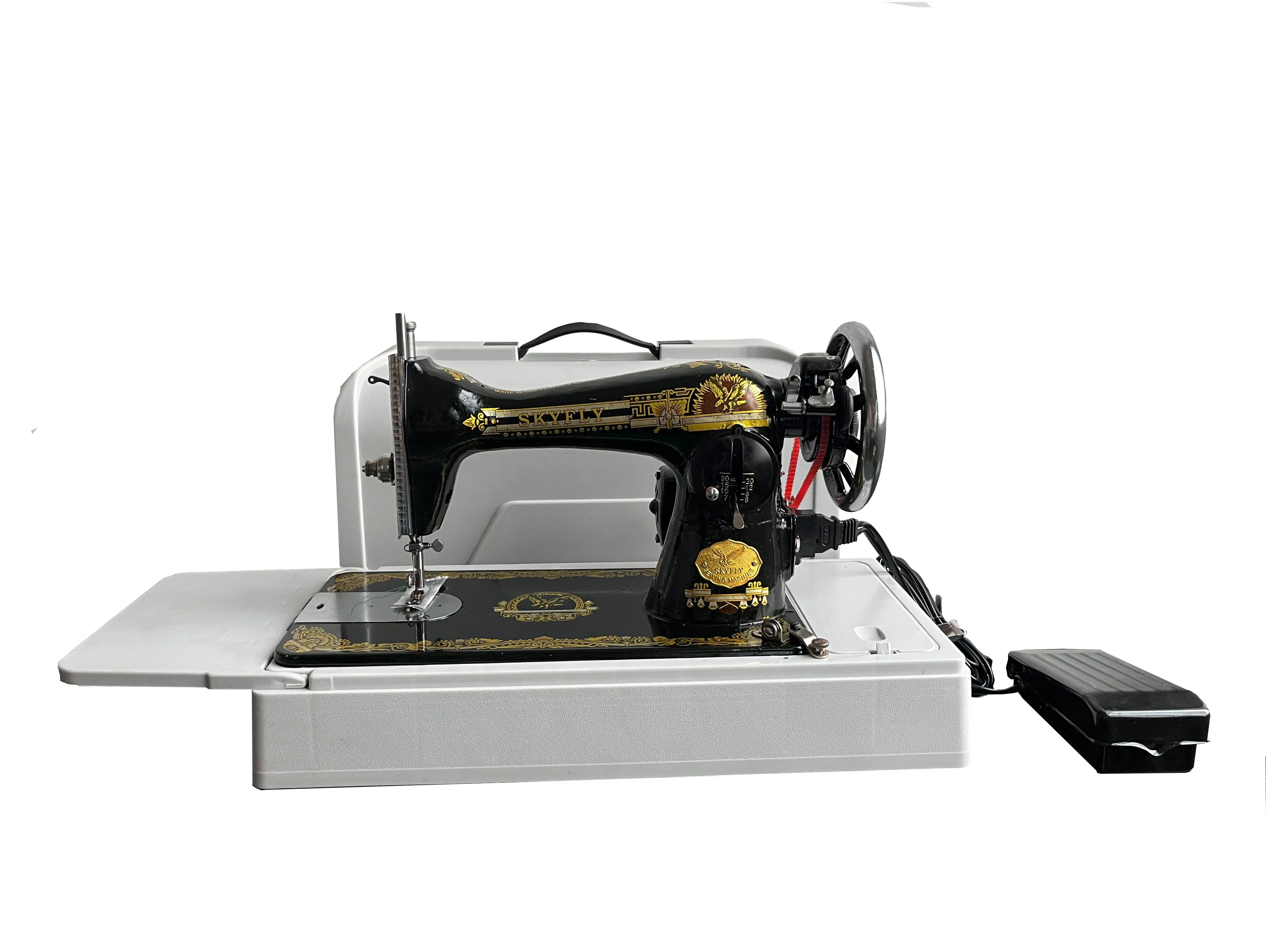 JA2-1 with Plastic Box and Motor Sewing Cloth Domestic Sewing Machine ...
