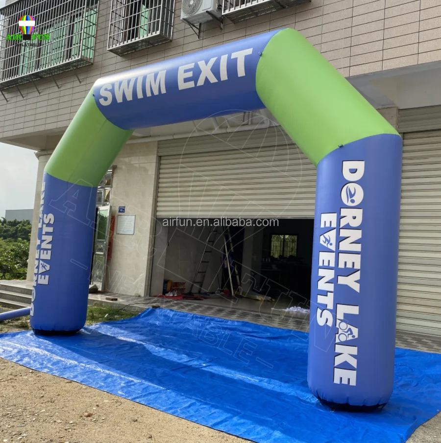 Airfun Outdoor Custom Inflatable Circus Arch Carnival Entrance Events ...