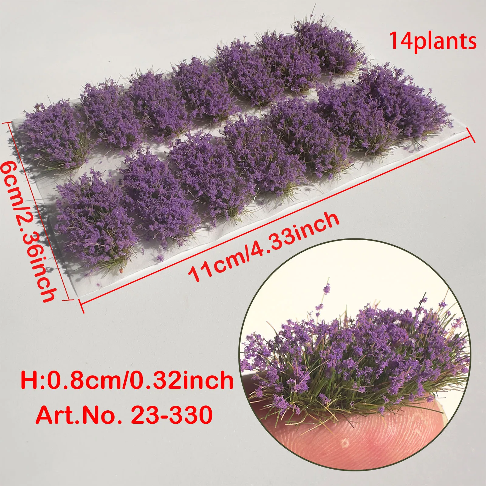 Miniature Grass Cluster Flower Cluster Model Irregular Model Scene ...