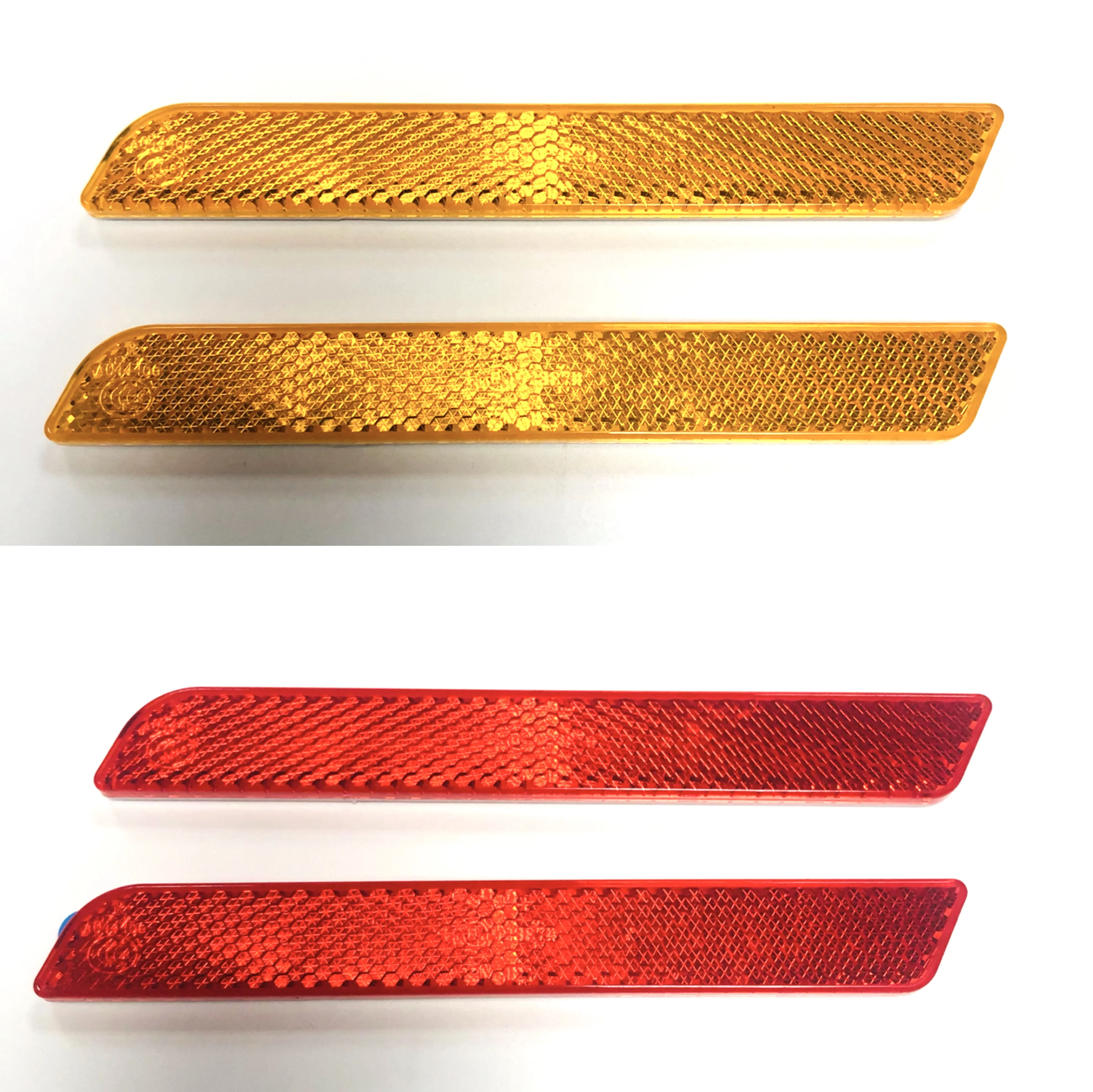 Motorbike Rear Red Reflector Plastic Reflective Scooter Reflector Car ...