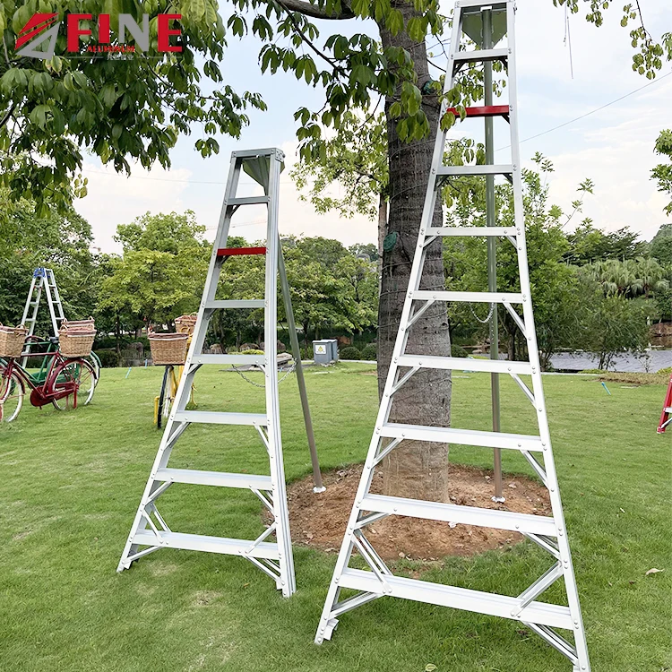 Triangle Agriculture 10 Steps Orchard Cherry Aluminum Harvest Tripod ...