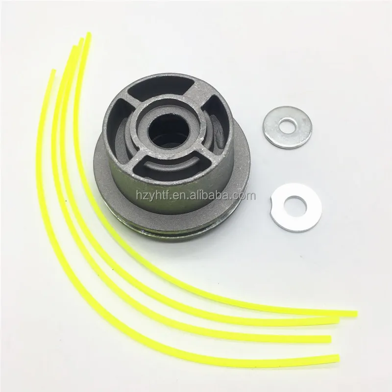 Universal Silver Trimmer Head Replacement Petrol Strimmer-bump Feed ...