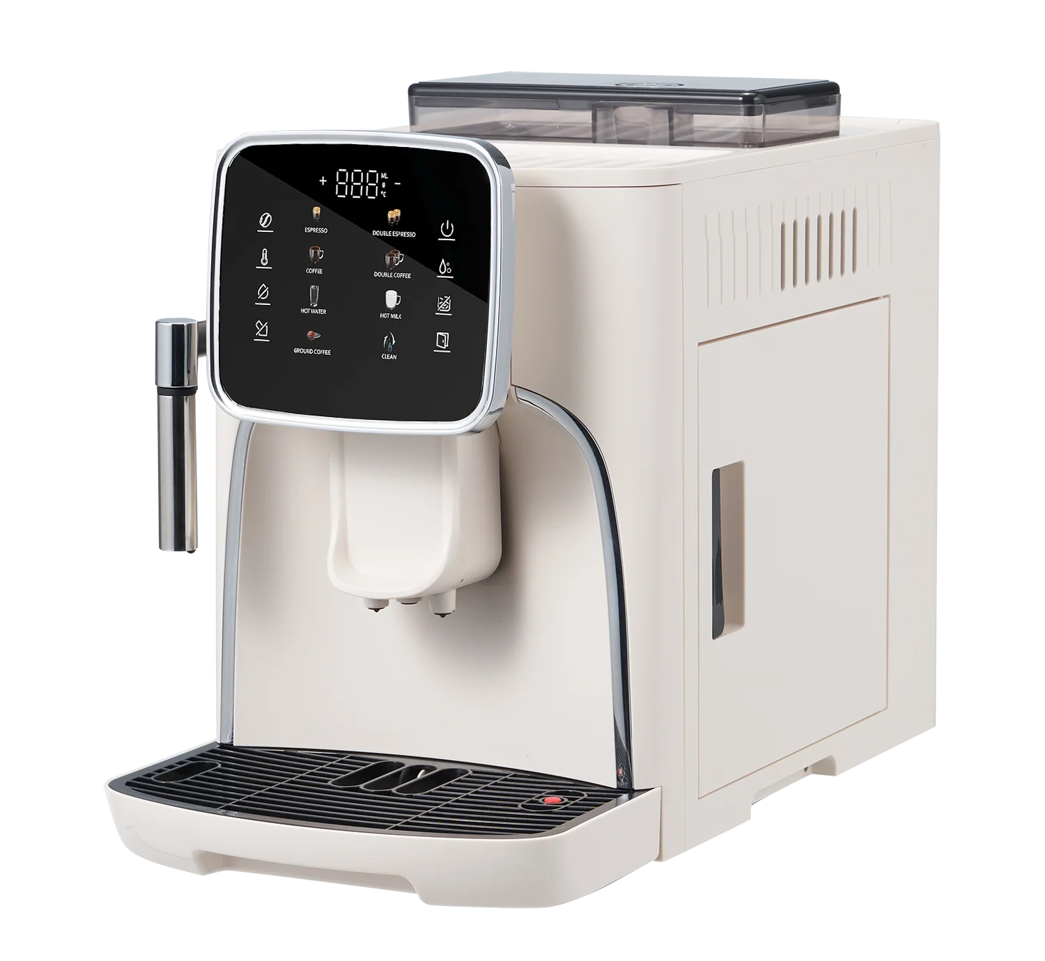 Home Use Colorful Touch Panel Bean to Cup Cappuccino Maker