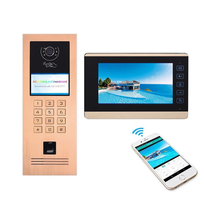 Aitdda Sip Villa Video Intercom Wifi Smart Digital Multi Apartment Ip ...