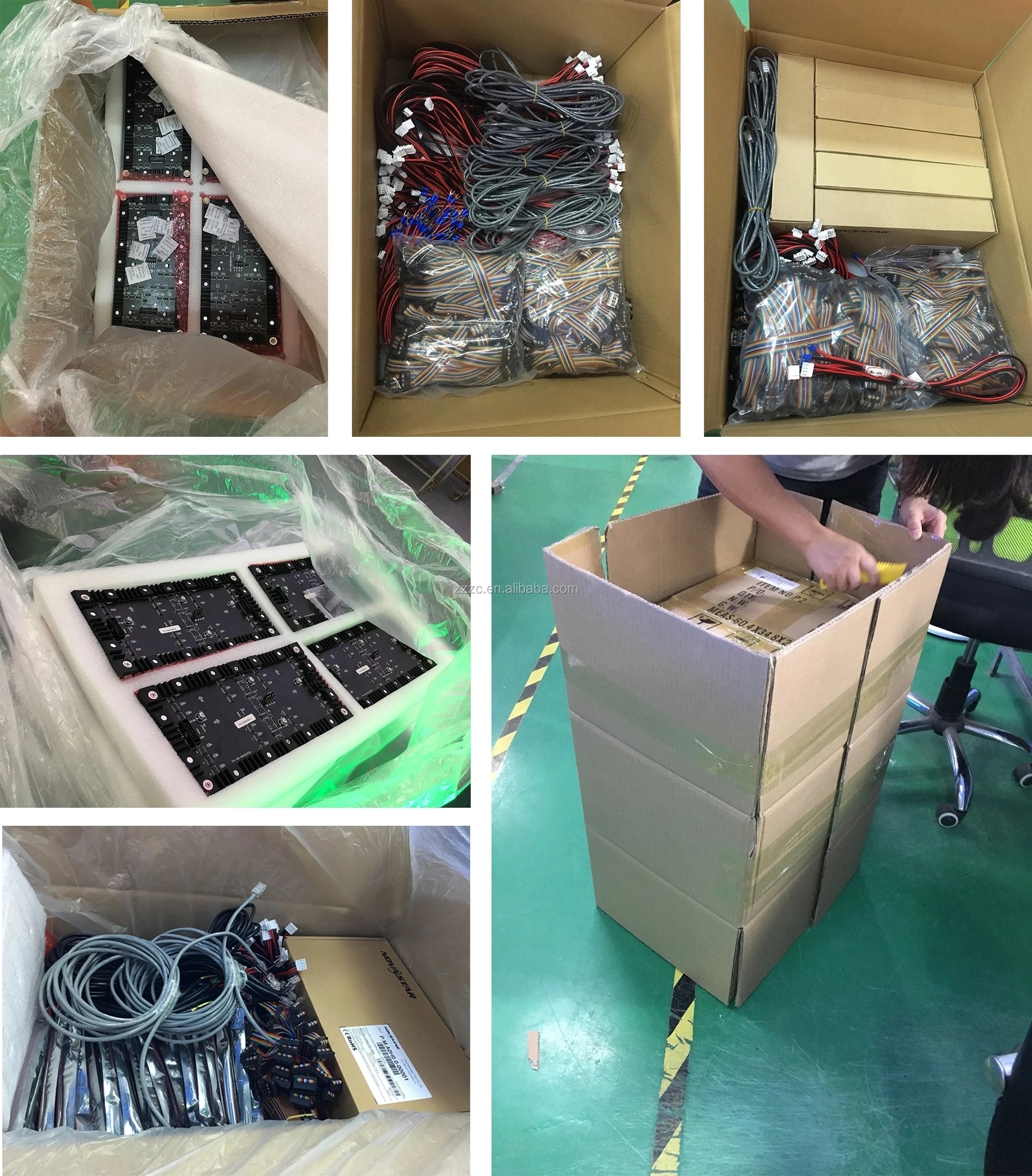 P10 Led Display Aluminium Profile Frame Fixation U-shaped Metal Plate ...