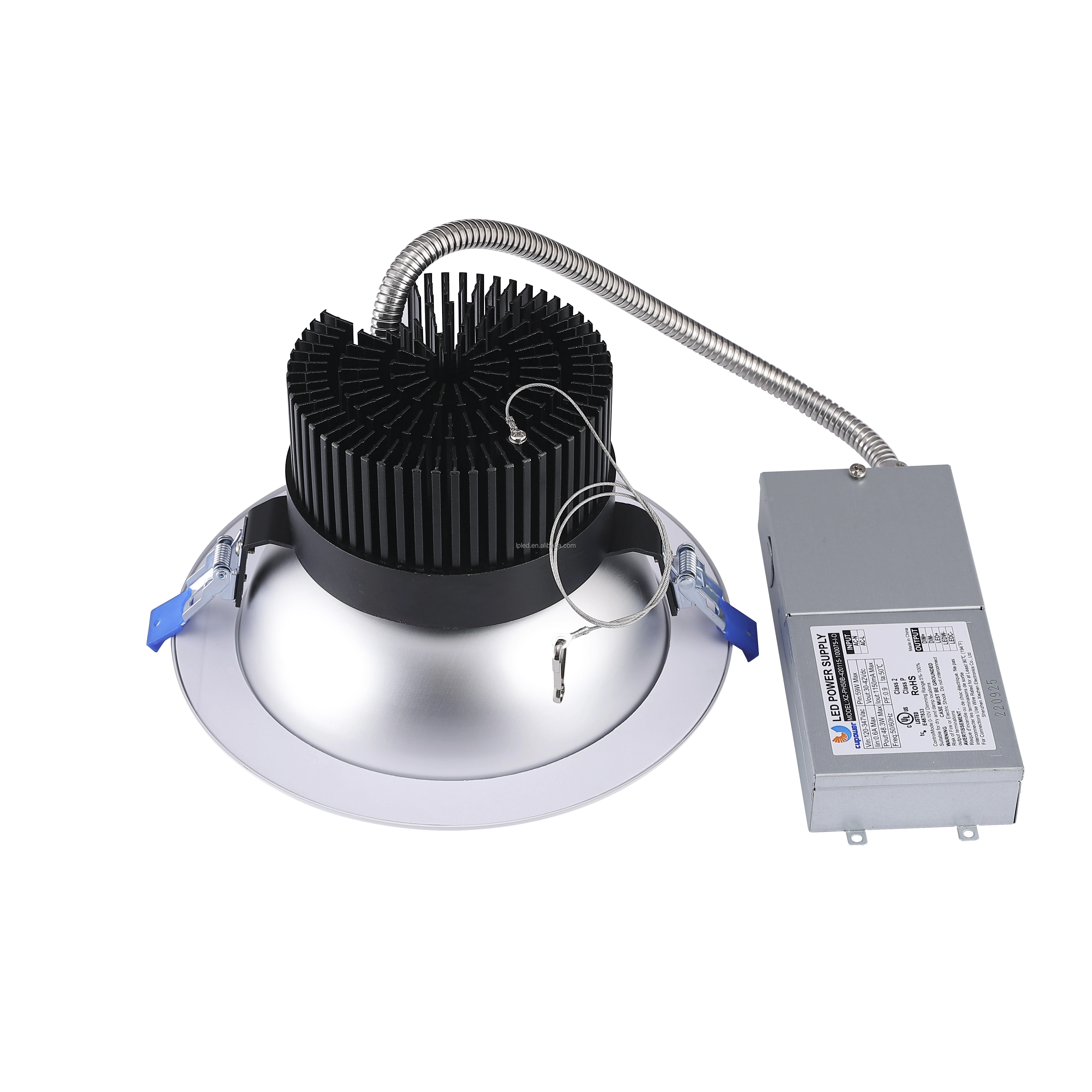 ETL LED Commercial Downlight Alternative Face Ring 3CCT Adjustable ...