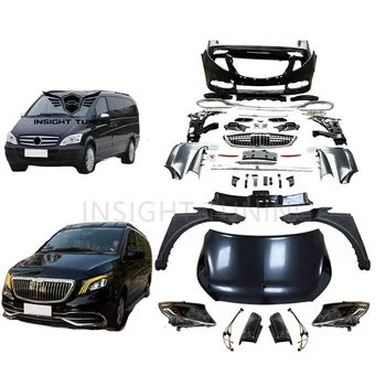 Vito V250 V260 Car Bumpers Headlight Bodykit For Mercedes Benz W446 ...