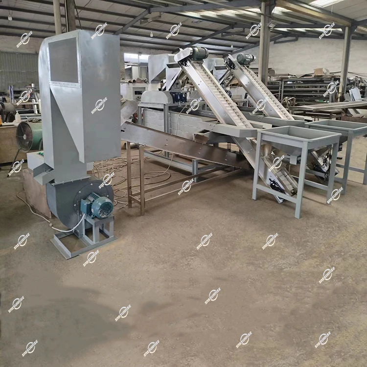 Six Channel Ground Peanut Separator Separating Cracker Sheller Pine Nut ...