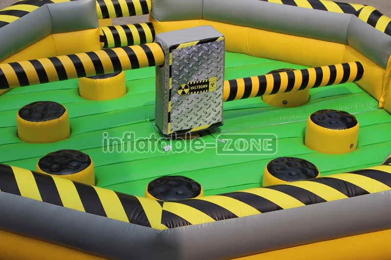 Inflatable Mechanical Sweeper Game,Inflatable Meltdown Challenge Games ...