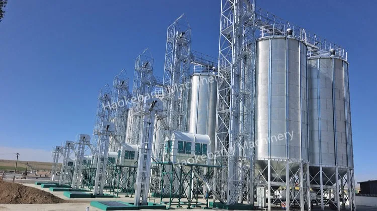 Haokebang Types Of Silos Grain Storage Plastic Farm Silos For Sale ...