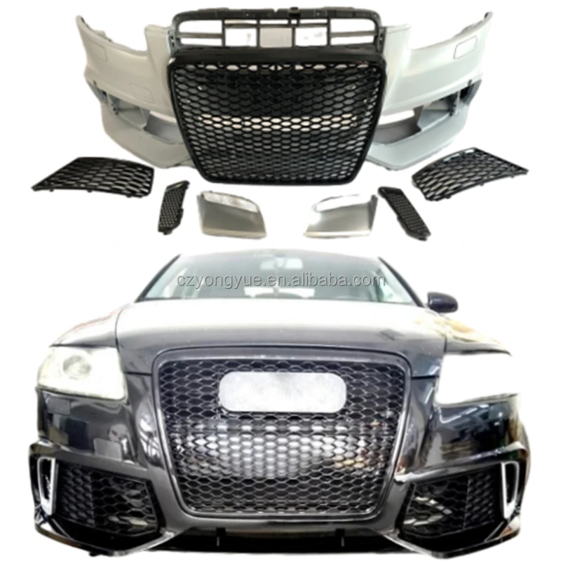 RS6 Front Bumper Body Kits for Audi A6 Upgrade & Style