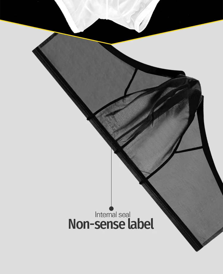 Custom Ice Silk Mesh Underwear Men - Breathable & Eco-friendly