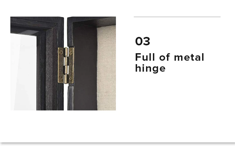 Front Hinged Shadow Box Frame - Environmentally Friendly