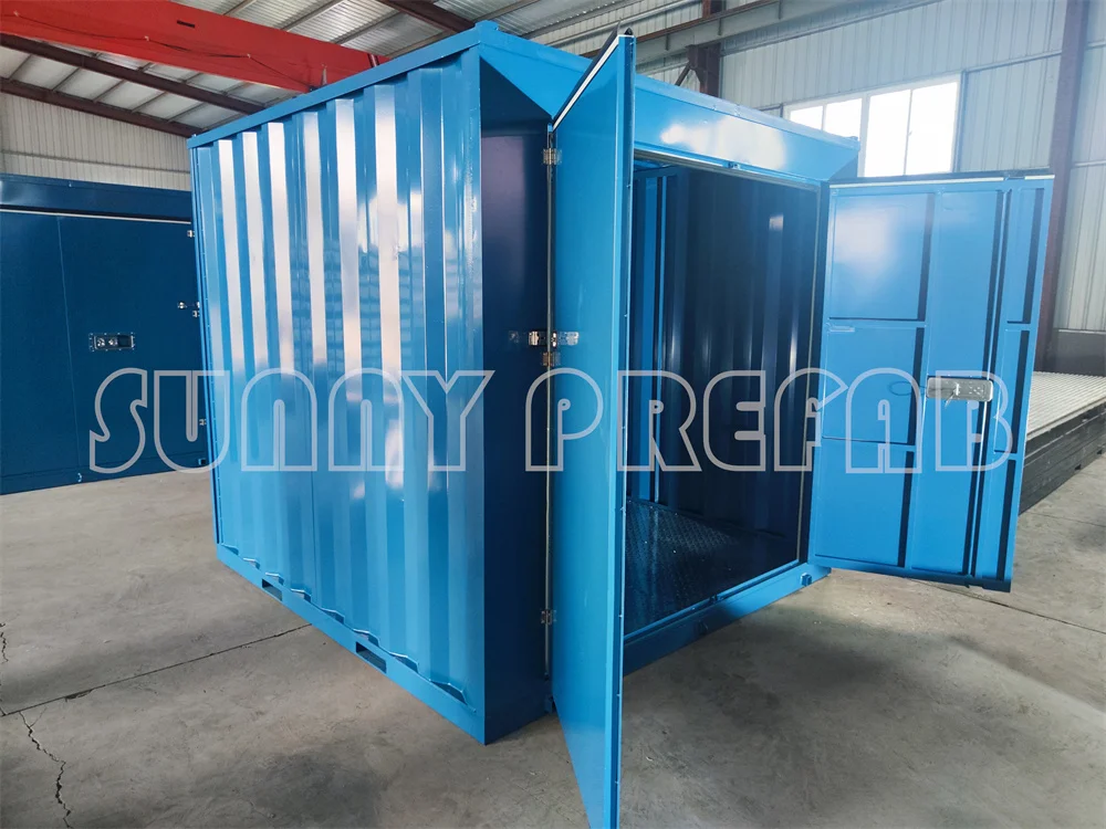 UK Projects KNOCK DOWN Demountable Flat Pack Container Assemble ...