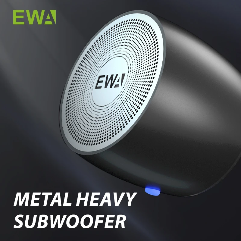 Ewa-a103 Mini Bt 5.0 Speaker Outdoor Portable Car Subwoofer Speaker Waterproof Wireless Long ...