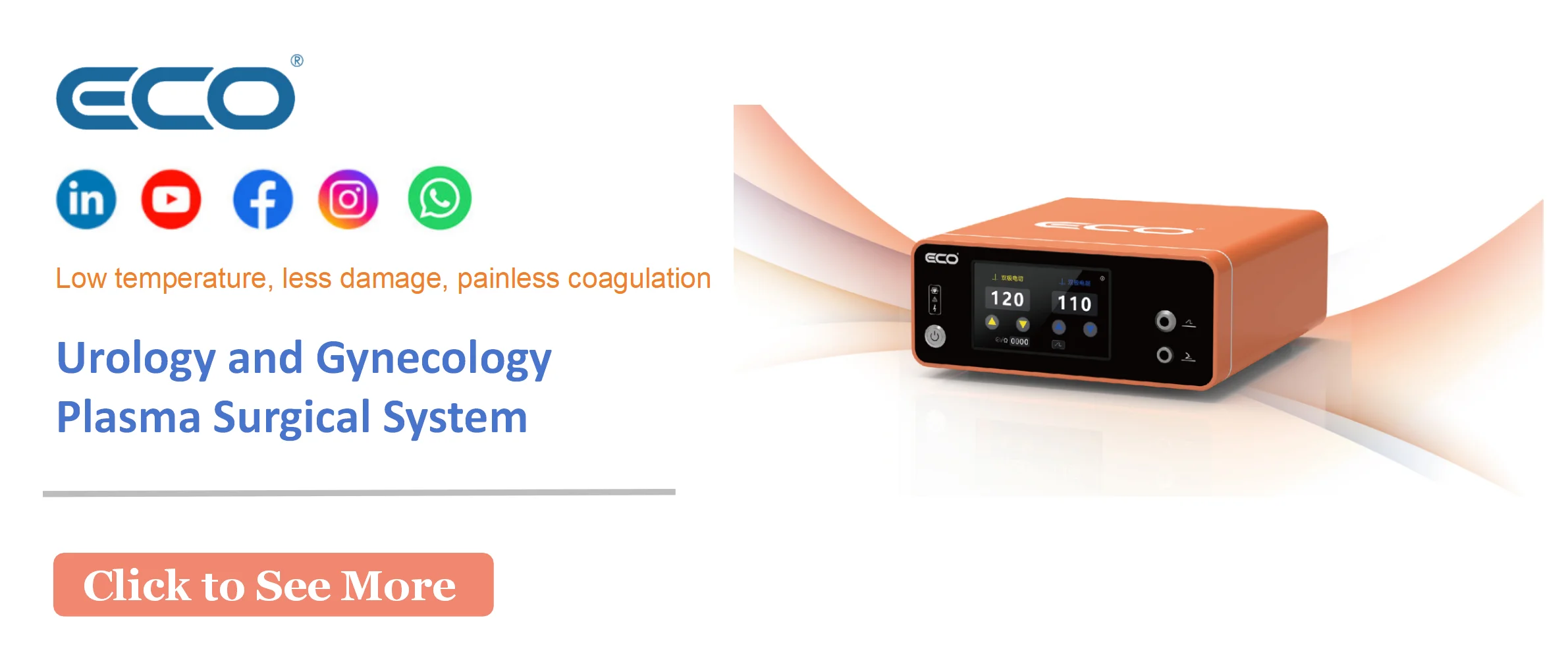 Urology Bipolar Resectoscope - BPH Surgery Plasma Generator
