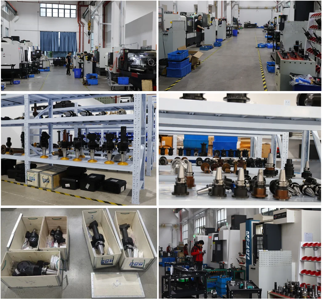 90 Degree Universal Angle Head for CNC Machine Centers