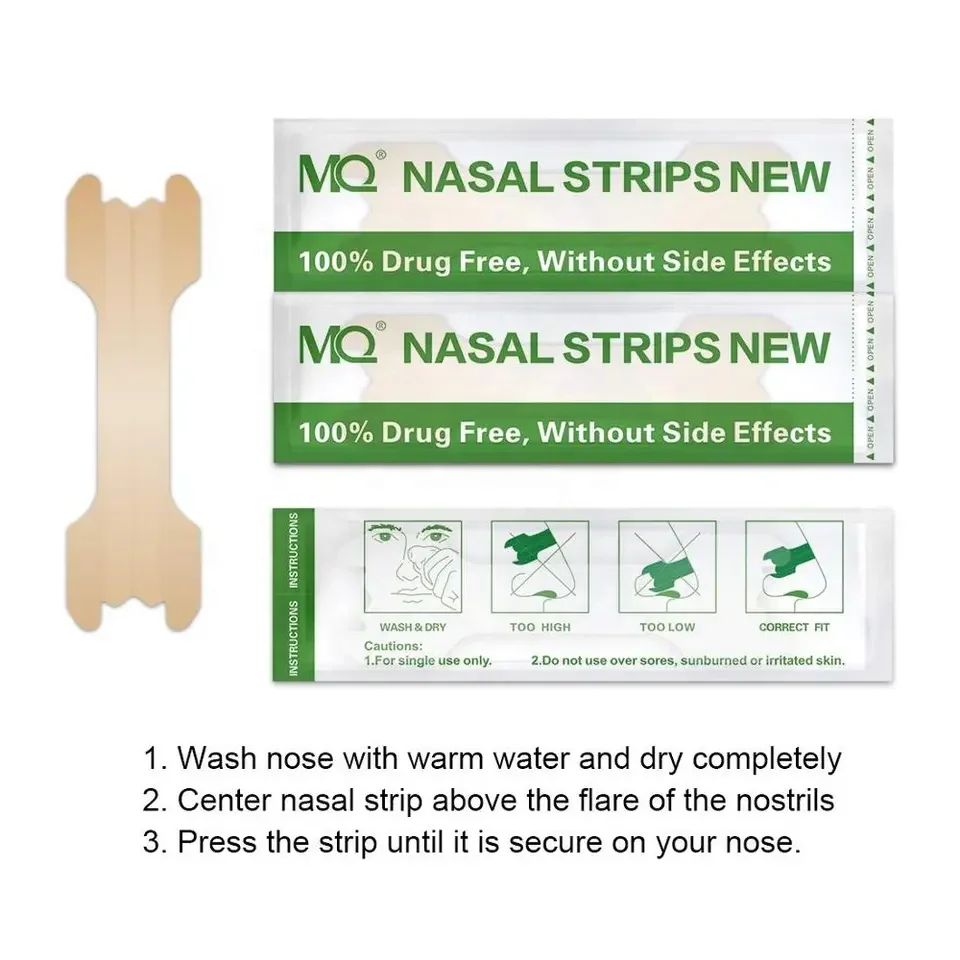 Mq Sleep Nasal Breathing Transparent Strips Breathe Right Better Nasal ...