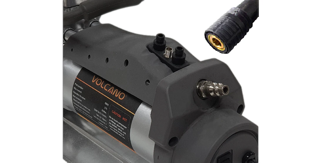 VOLCANO Heavy Duty 12V Air Compressor - High Output & Universal