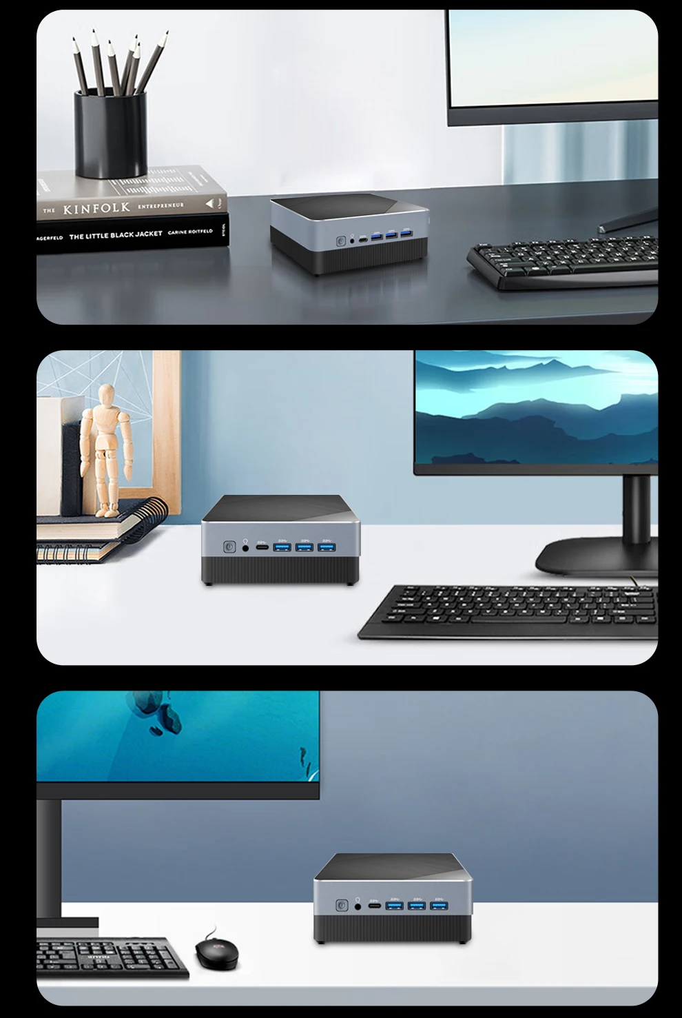 Mini PC with 11th Gen Intel Core I5/i7 - 4C/8T Processor