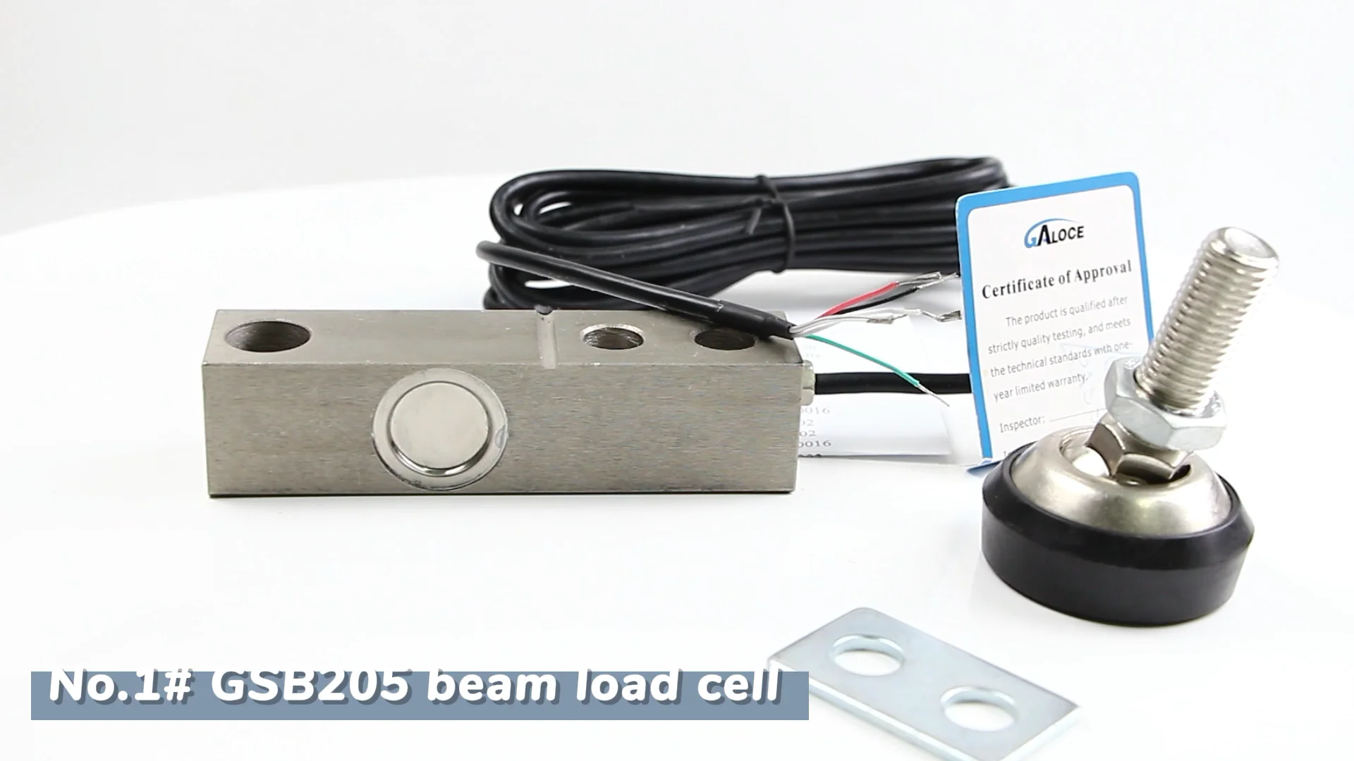 Galoce Gsb205 Kit Animal Scale Weighing Scale Sensor 3 Ton Shear Beam ...