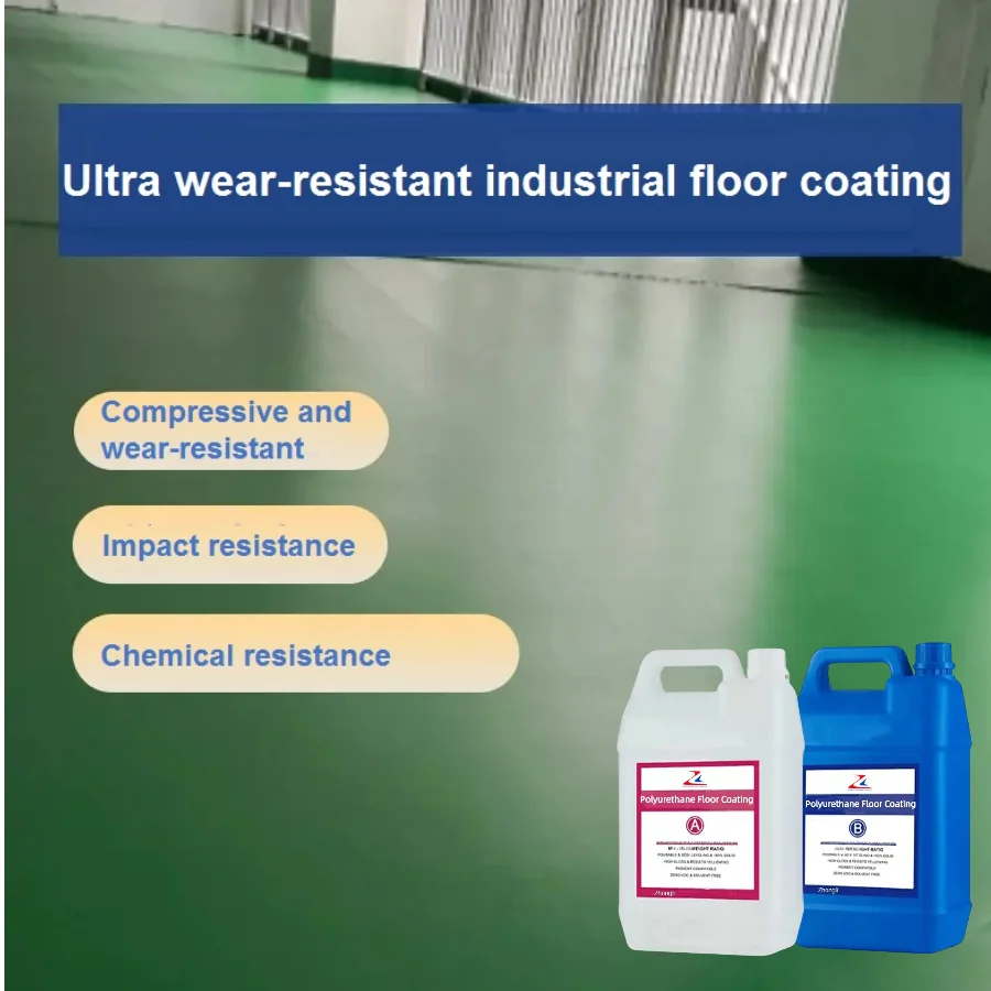 Polyurethane Floor Epoxy Paint Low Temperature Resistance Paint For ...