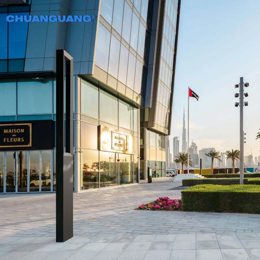 Led-bollard-light Decorative Led Bollard Column Light Outdoor 2.5m 4m ...