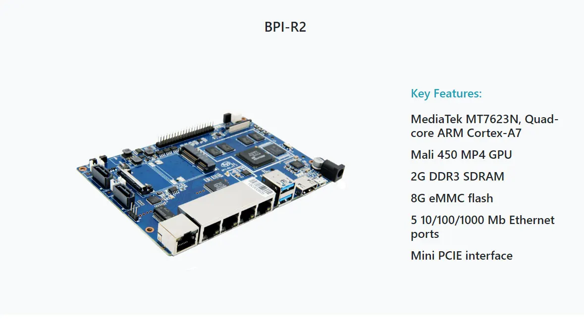 Pc Development Board Smart Circuit Board Mini Pcie Interface 8g Emmc ...