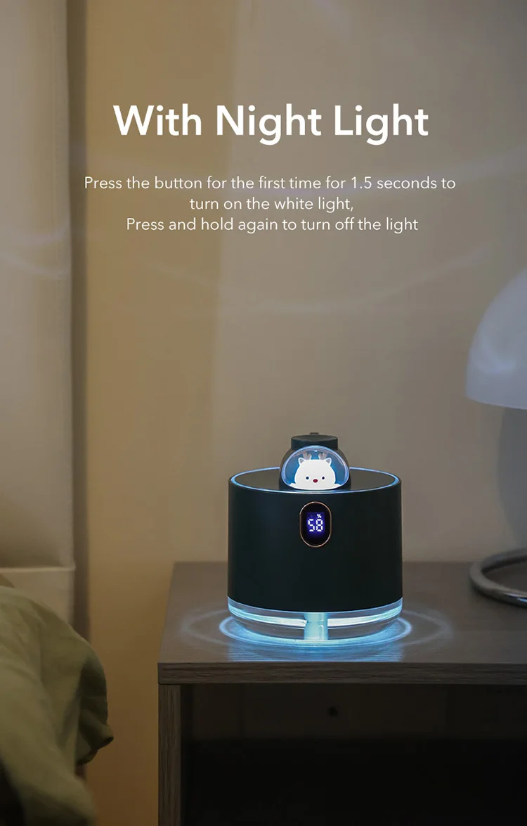 IMYCOO Portable Kids Baby Humidifier Diffuser With Night Lights New ...