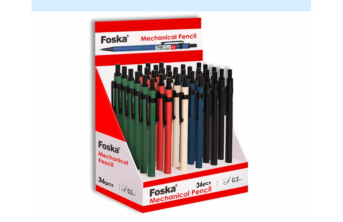 Foska 0.5MM and 0.7MM Lead Propelling Pencils Color Mechanical Pencils ...
