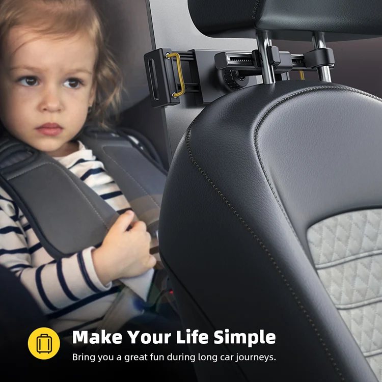 Lamicall P3 Car Back Seat Headrest Bracket Phone Holder Lazy Tablet ...