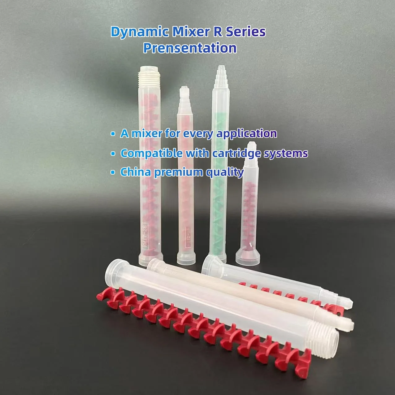 MS 06-32 Machine Static Mixer High Quality Epoxy Resin Mixing Nozzle ...