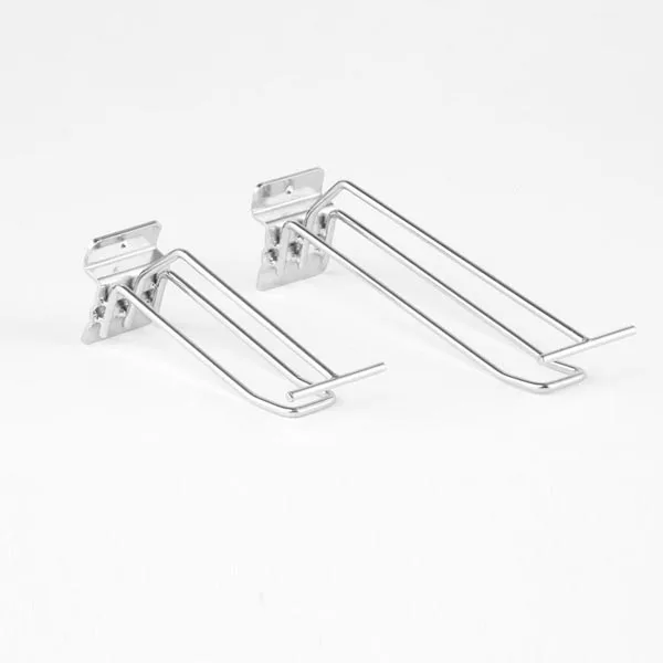 Slat Wall Fixtures - Display Hooks with Corrosion Resistance