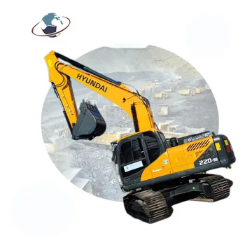 South Korea Made Hyundai Crawler Excavator R220lc-9,Epa Engine 22ton ...