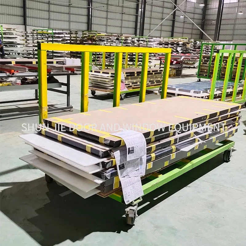 Heavy Duty Plywood Glass Door Gypsum Board Drywall Sheet Cart Panel ...