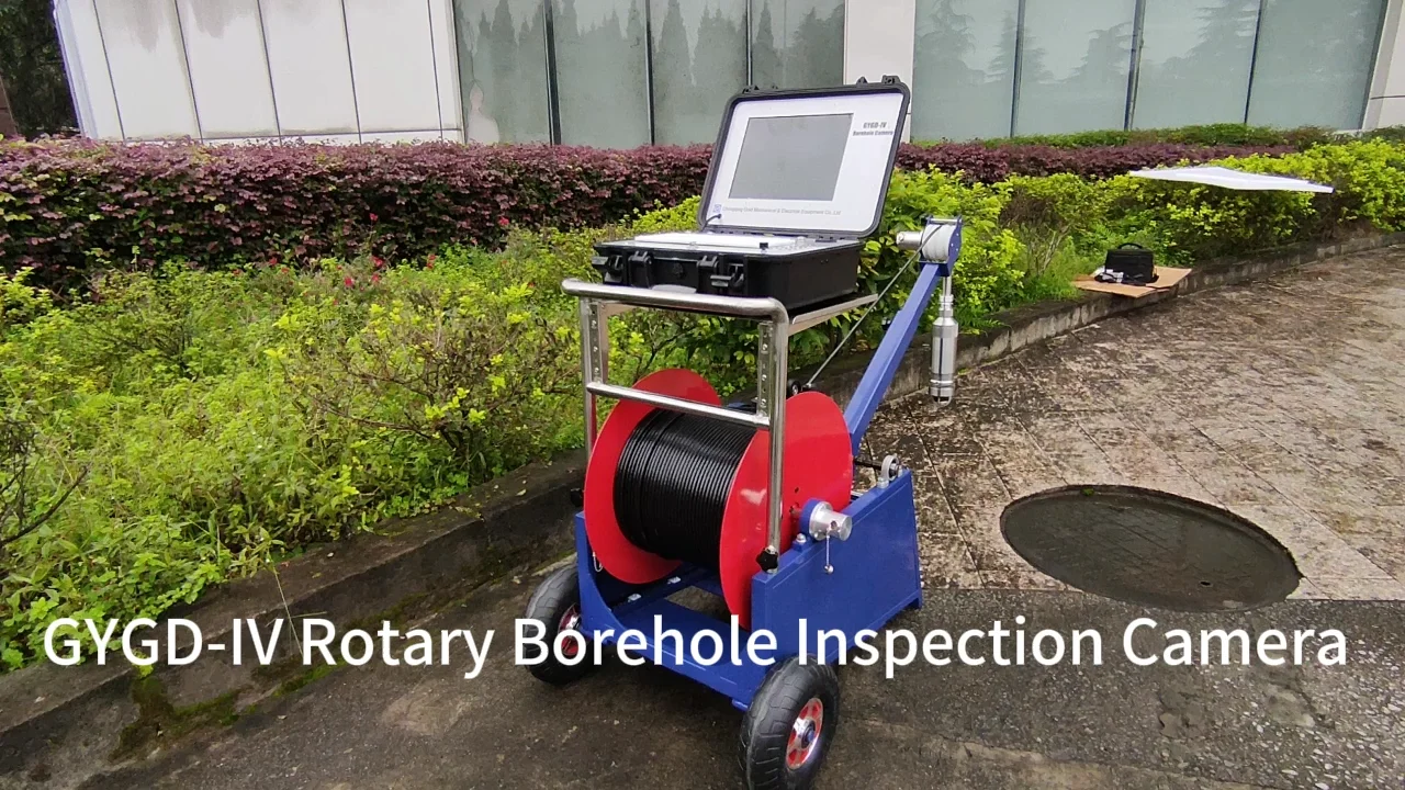 1000m Dual View Rotary Borehole Inspection Camera Water Well Camera ...
