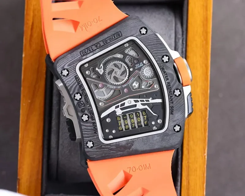 2018 The New Upgraded Racing Tourbillon Automatic Mechanical Movement ...