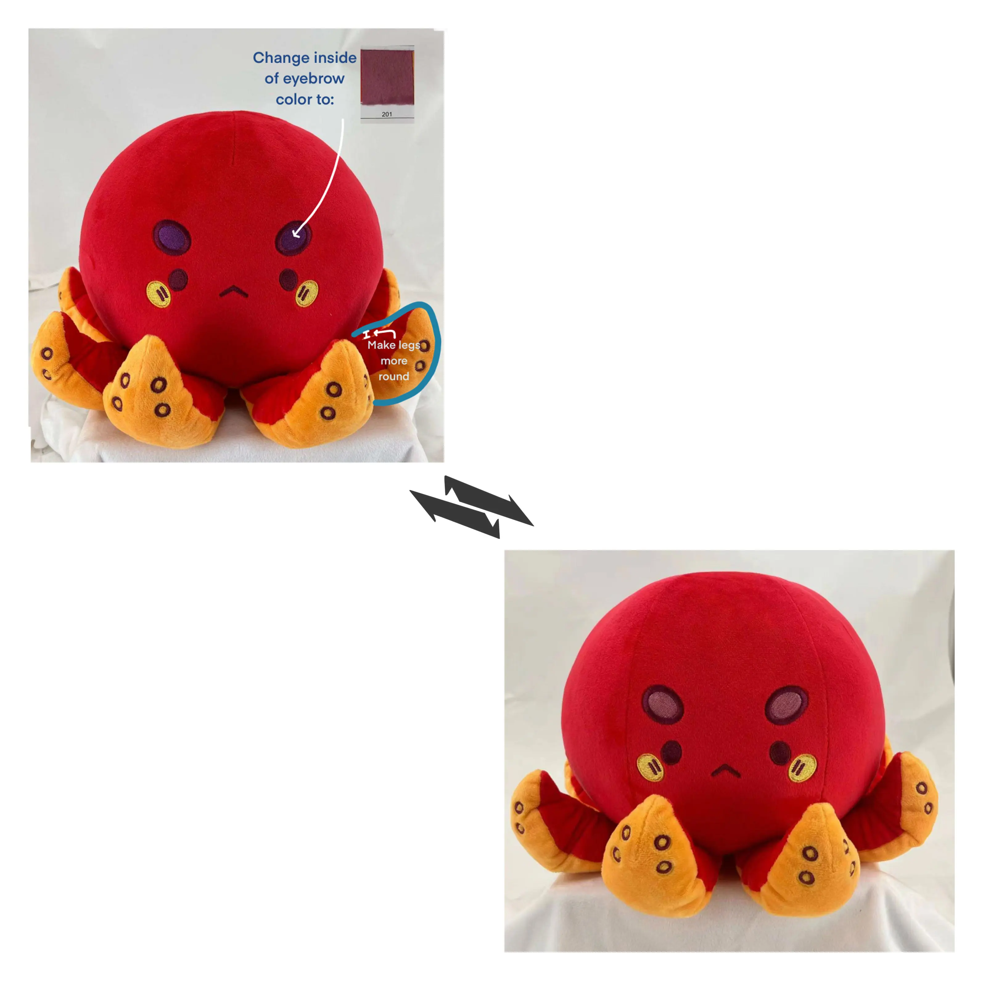 Factory Custom Plushie Furry Toys Soft Stuffed Animals Custom Mascot ...