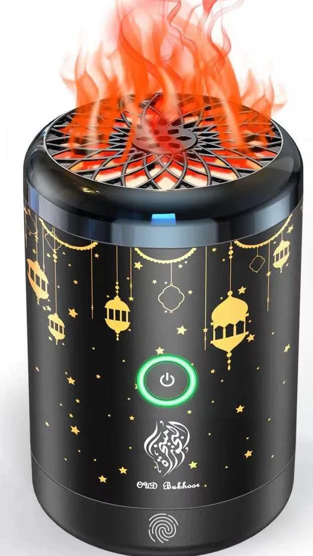 Arabian Handheld Bukhoor Bakhoor Oud Electronic Incense Burner Mini ...