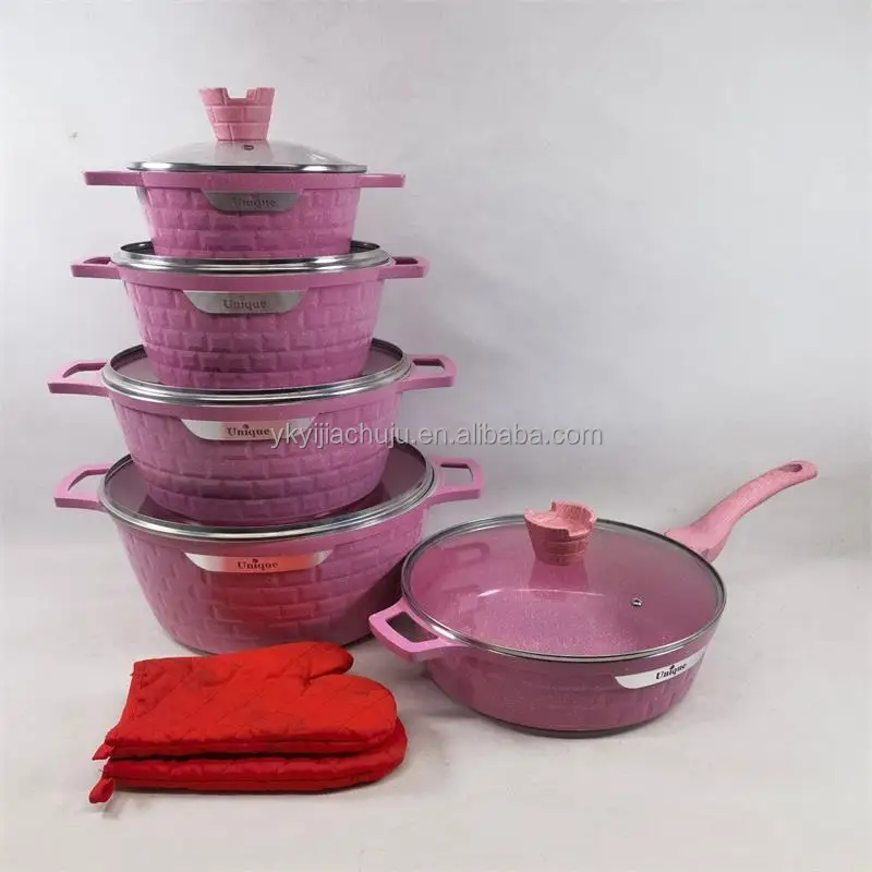E-jia Cookware Set - High Quality Non-Stick Kitchen Ware