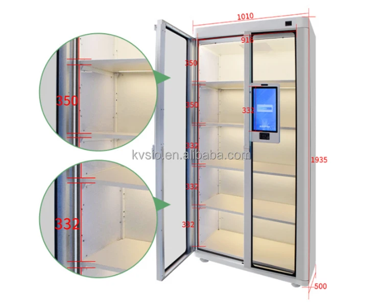 UHF RFID Material Storage Locker Automatic Inventory Check Smart RFID ...
