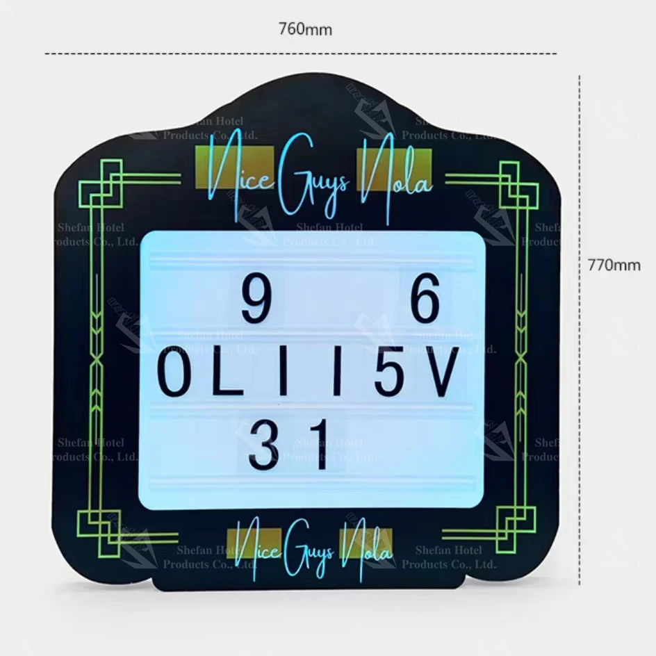 Nightclub Welcome Board - LED Message Display for KTV