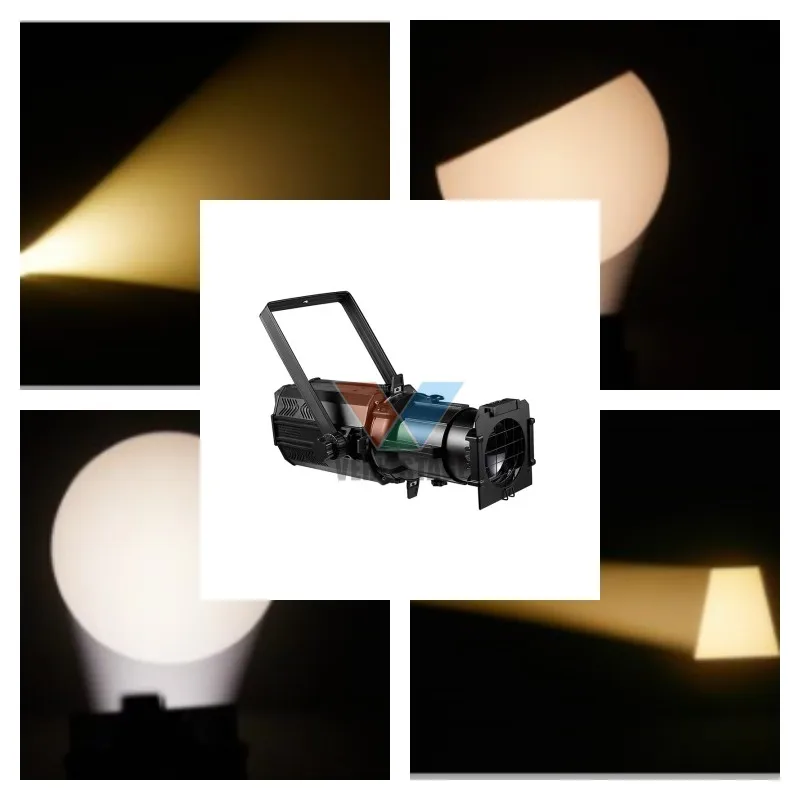 Pro Stage Led Profile Spotlight Theatre 300w 3200k Warm Cool White Dmx ...