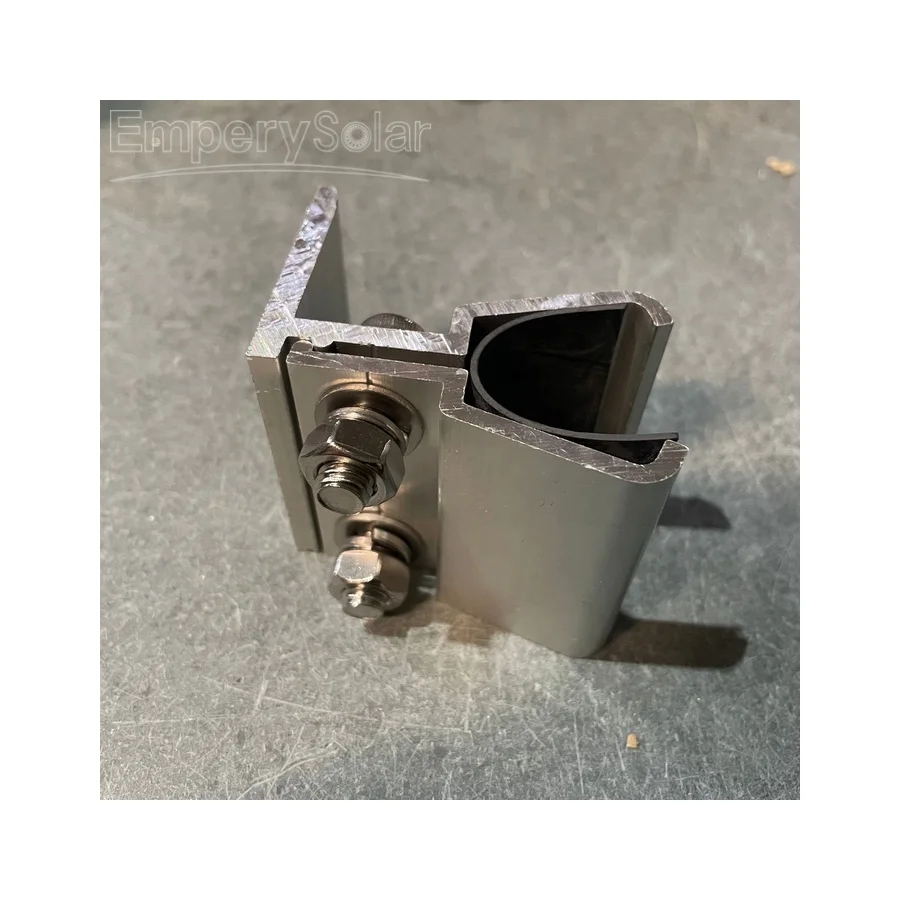 Solar PV Roof Mounting Structure corrugated metal roof clamp Solar ...