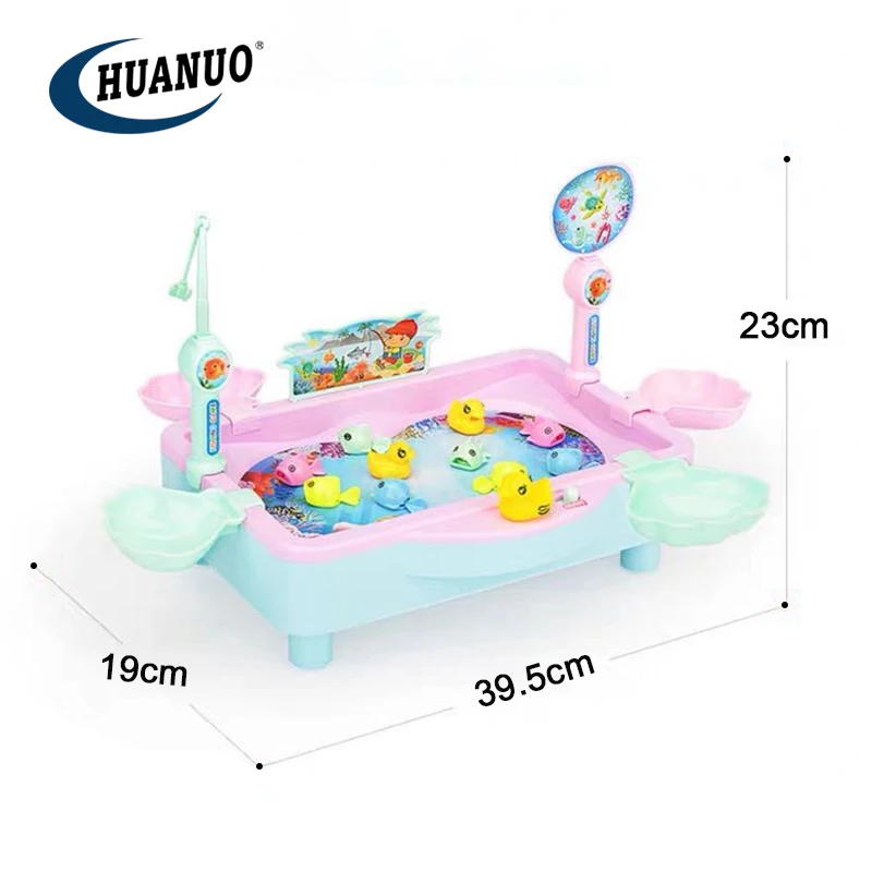 New Style Kids Interactive Plastic Fishing Rod Plate Game Fishing Game ...